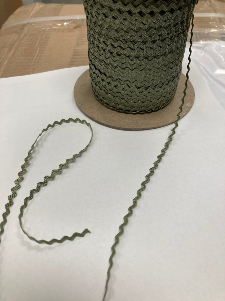1/2" Fern Green Rick Rack