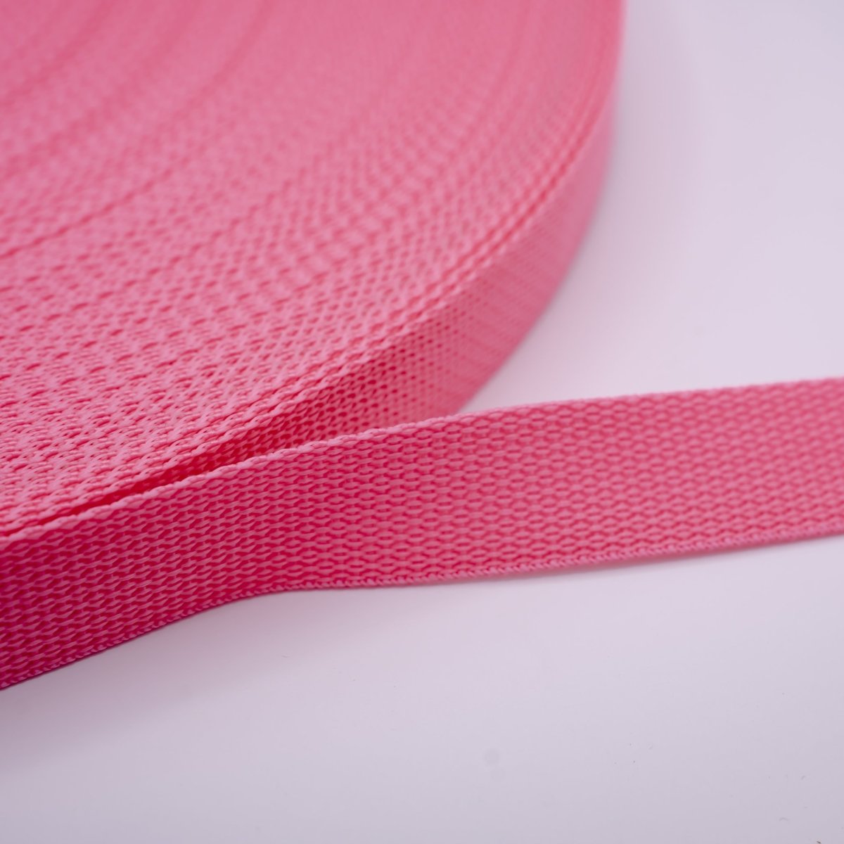 NEW! 1" Bright Pink Webbing Polypropylene