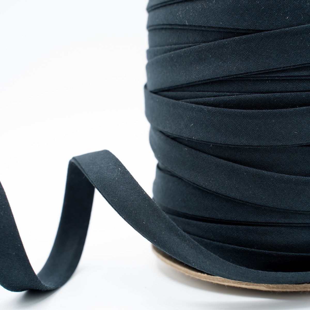 Black Bias Binding Tape - Double Fold | Dove Originals Trims