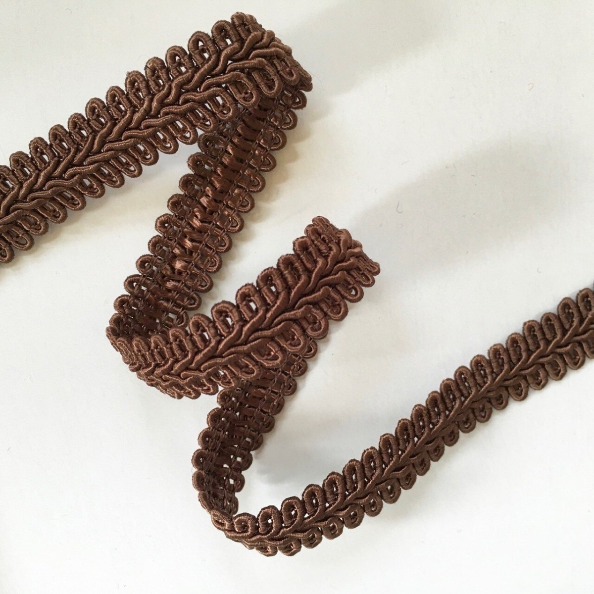 1/2" Brown Gimp Braid Trim