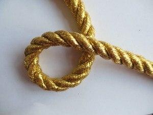 1/2" Jumbo Metallic Gold Cording 12 YD