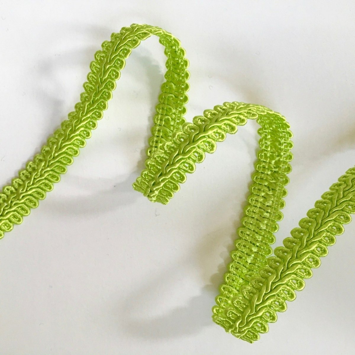 1/2" Lime Green Gimp Lace Trim | Dove Originals Trims