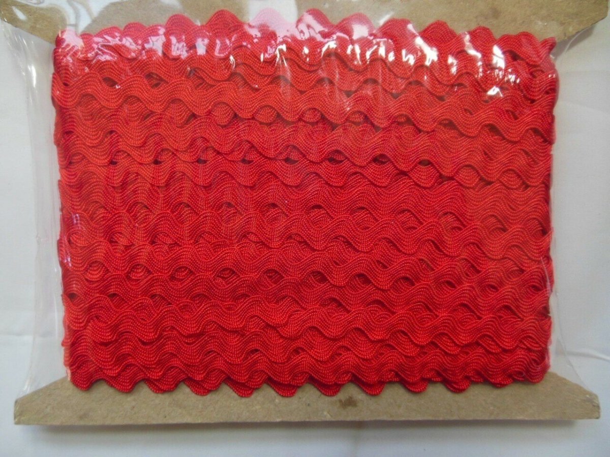 1/2" Red Rick Rack