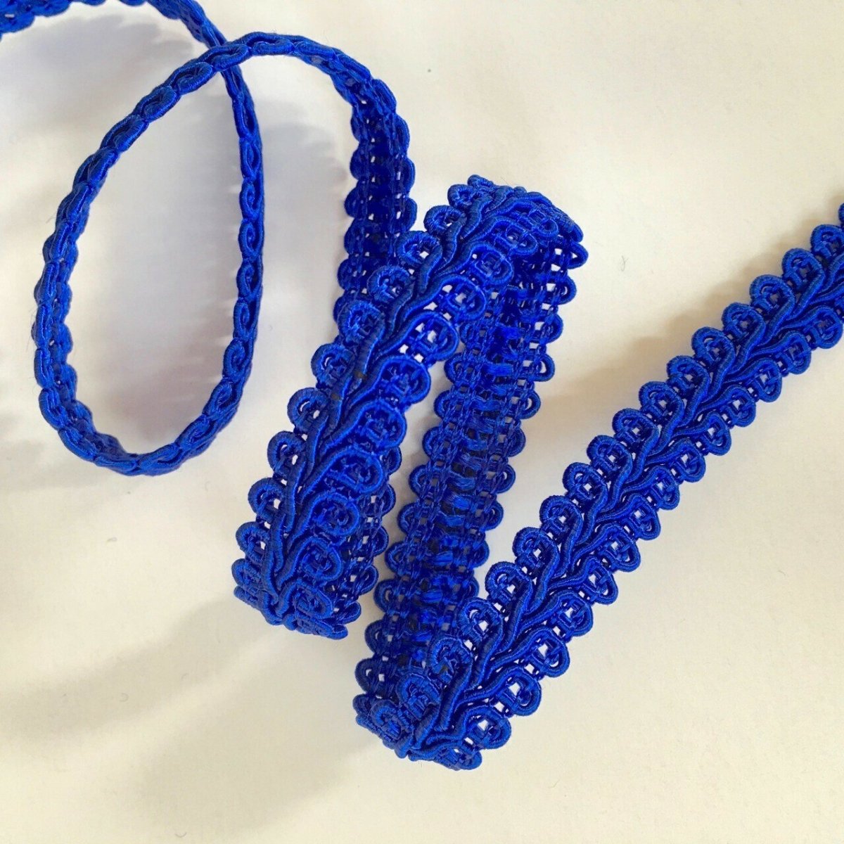 1/2" Royal Blue Trim | Blue Fabric Trim | Dove Originals Trims