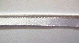 1/2" White Satin Piping (50 YD) | Dove Originals Trims