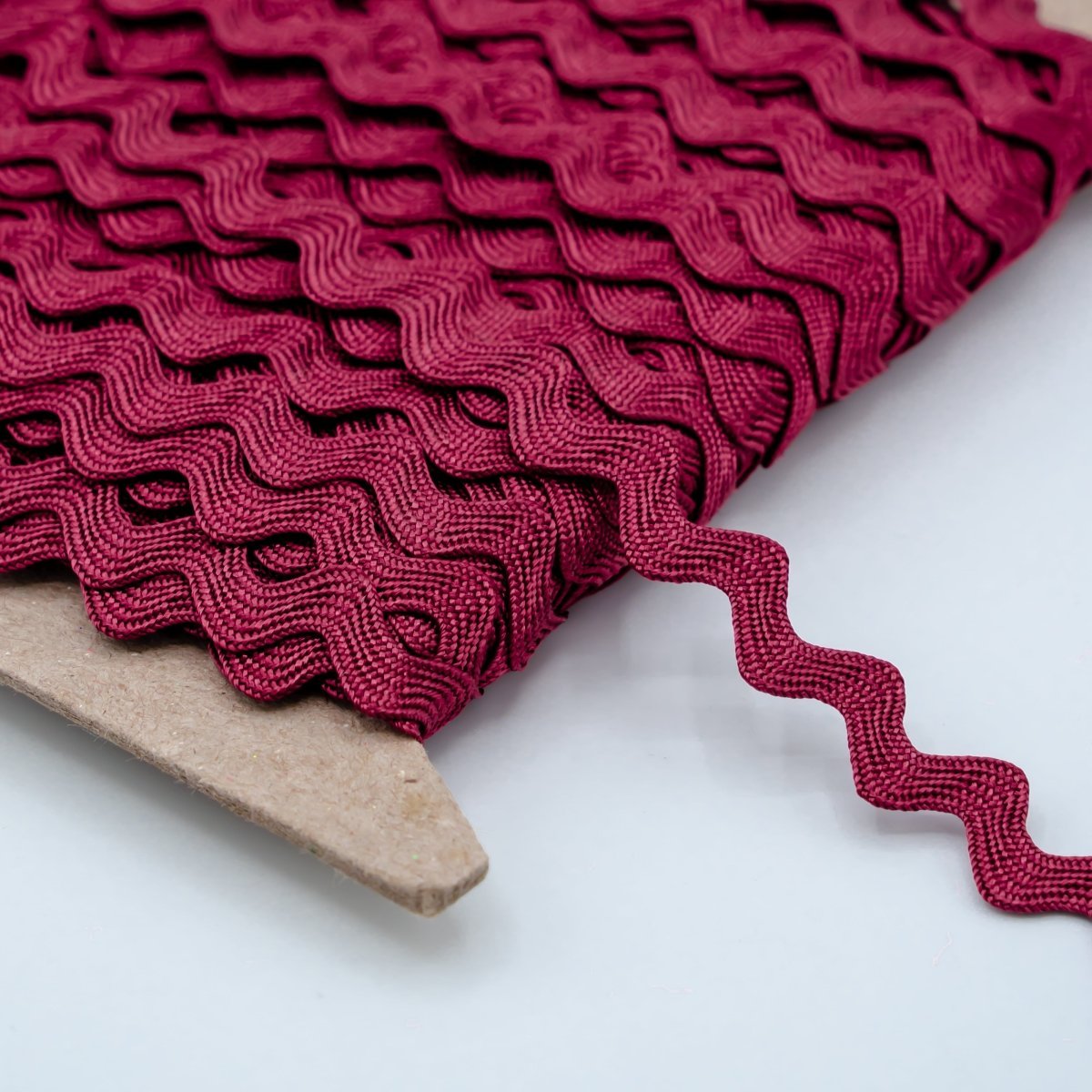 1/4" Wine Baby Rick Rack