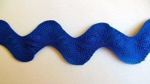 1.5-inch Giant Rick Rack (Blue) | Dove Originals Trims