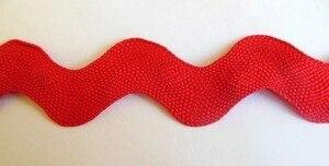 1.5" Giant Red Rick Rack 15 YD