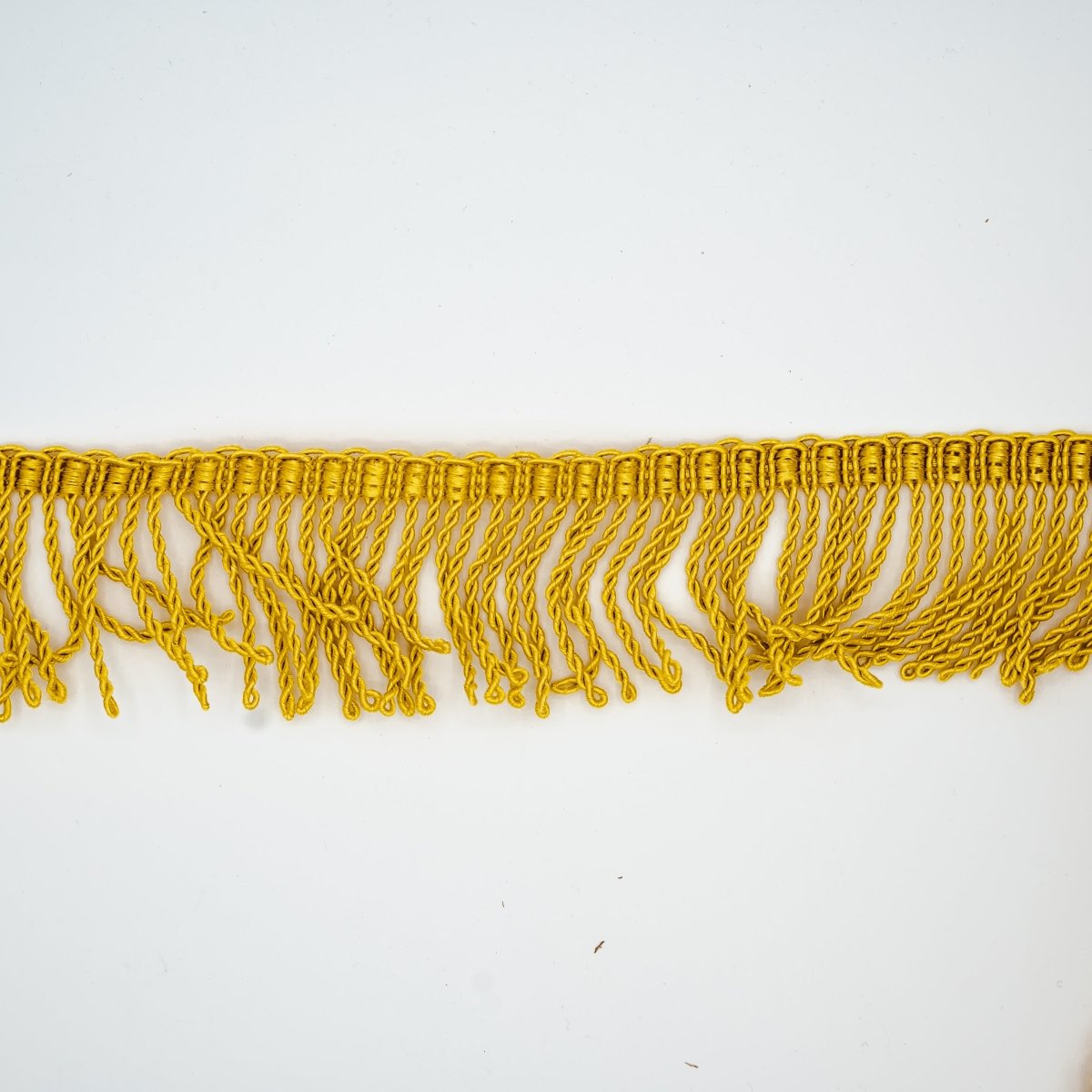 2" Narrow Flag Gold Bullion Fringe 18 YD