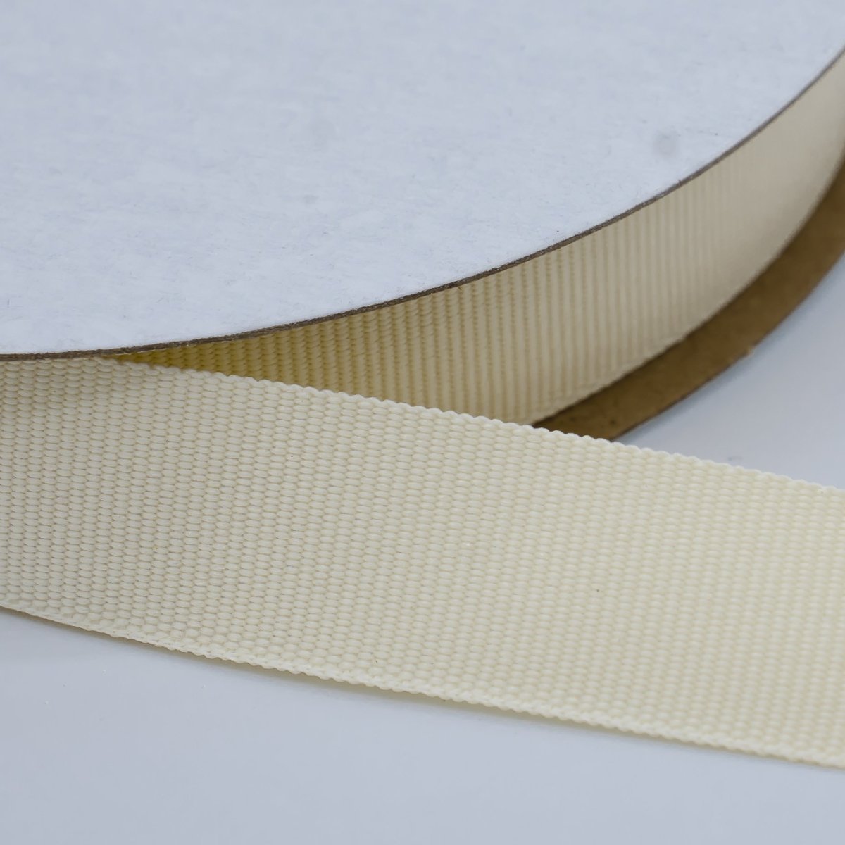 NEW! 5/8" Cream Grosgrain Ribbon (Made in the USA)