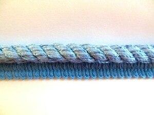 Cadet Blue Lip Cording Conso 24 Yds 1/2"