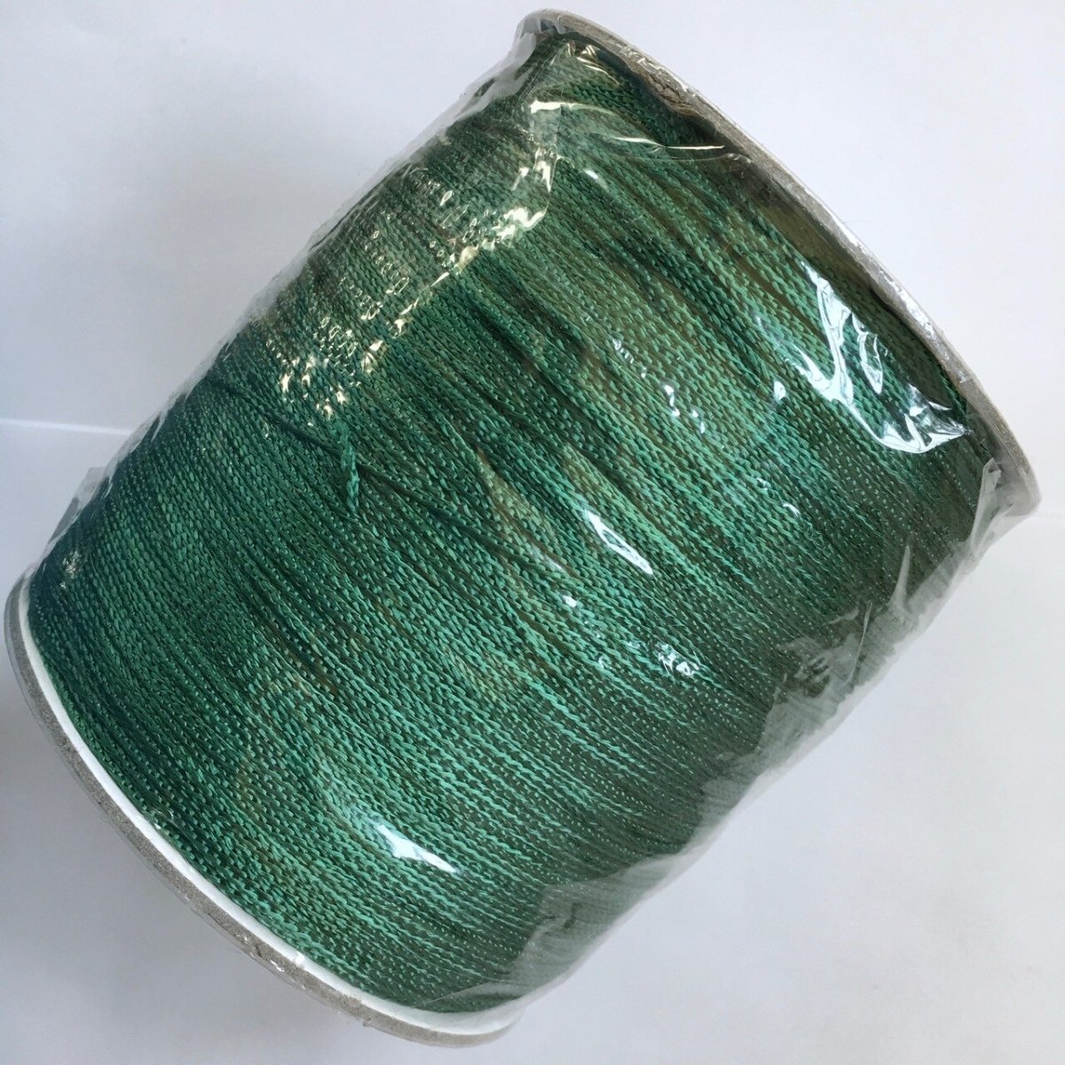 Dark Green Rayon Chainette Yarn 13 Ounces