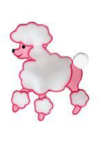 Poodle Skirt Applique (6 1/2” X 8”) | Dove Originals Trims