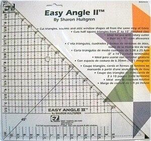 EZ Quilting Easy Angle II Ruler Sharon Hultgren 10.5 Inch