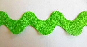 Giant Apple Green Rick Rack 1.5" Wrights 15 Yards