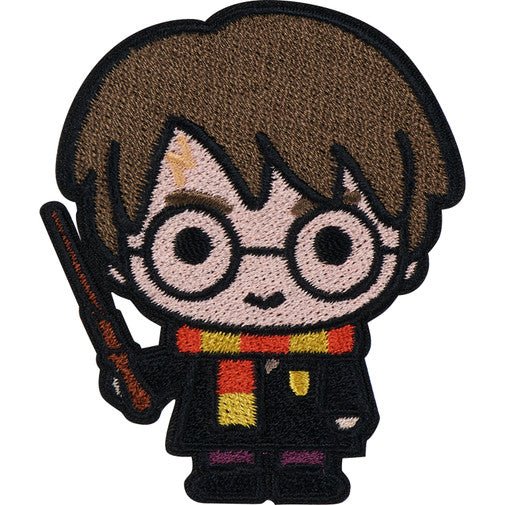 Harry Potter Chibi Character Iron On Applique 3.12" x 2.6"